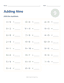 Adding 9 Worksheet