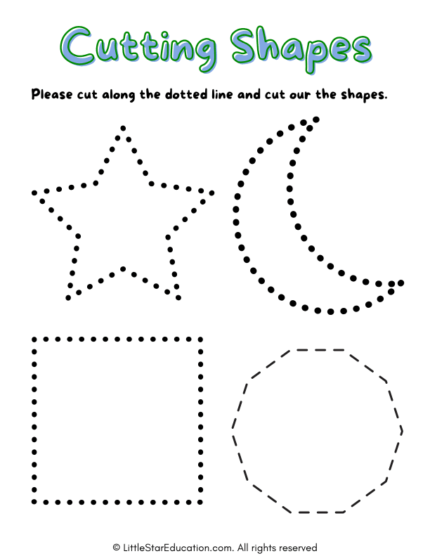 Shape Cutting Practice
